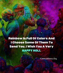 50+ Happy Holi Quotes in English (Wishes, Images, Messages) - Attitude ...